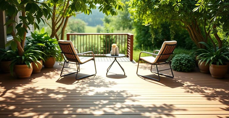 Which One Should You Choose between a Deck and a Terrace? | EVODEK