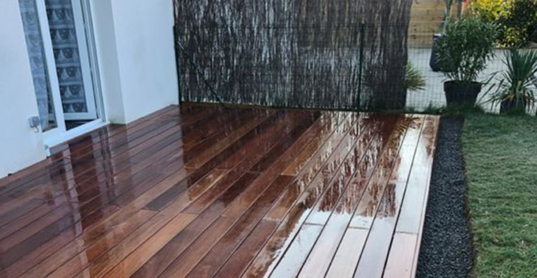 What kind of paint do you use on composite decking? | EVODEK