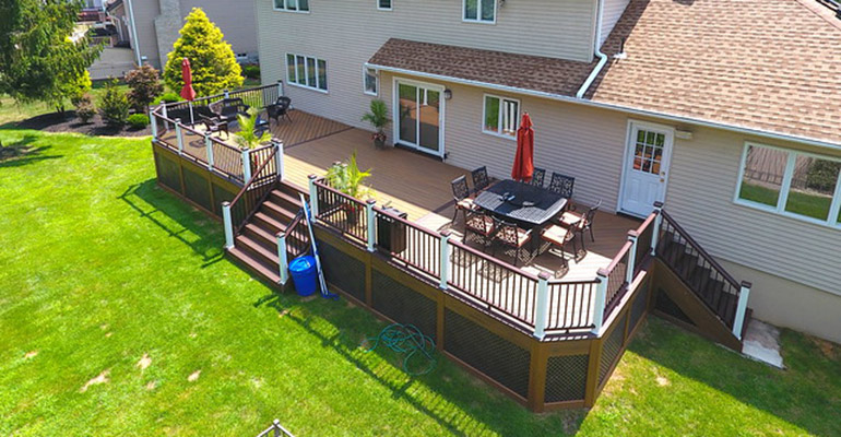 Can you put composite decking over old deck? | EVODEK