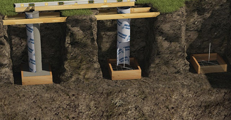 How to Build Deck Footings? | EVODEK