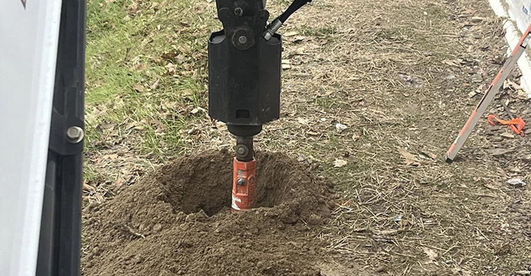 Installing Deck Footings Pier Pads 10" Deck Blocks Foundation