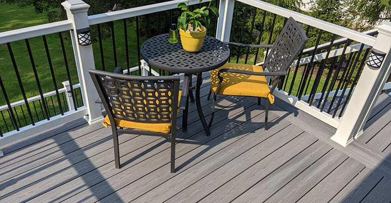 Composite deck patterns and design ideas