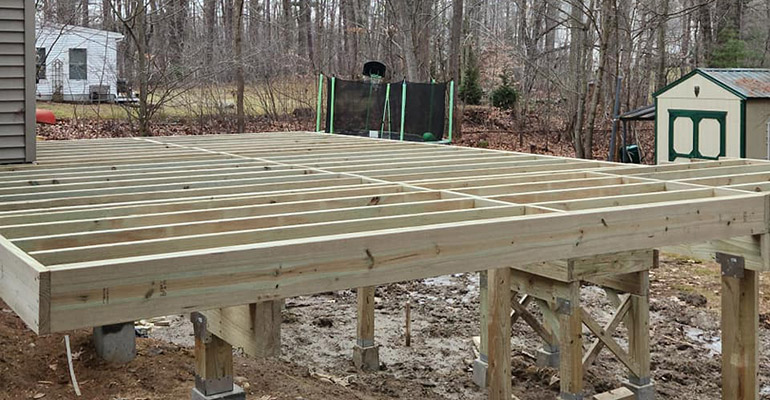 How To Build A Deck Frame