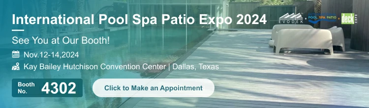 EVODEK to Exhibit at International Pool | Spa | Patio Expo 2024, Nov ...