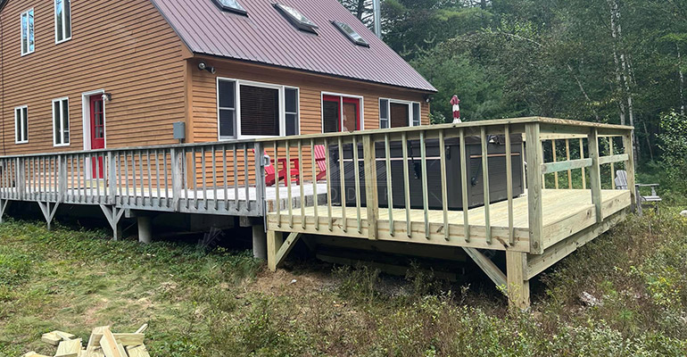 How to Build an Outdoor Raised Deck? | EVODEK