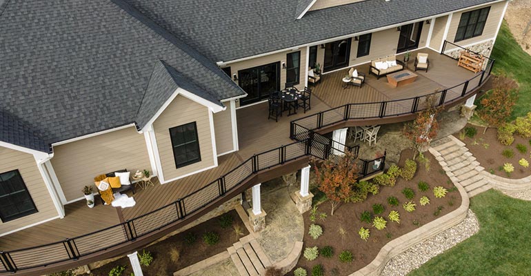 Front Porch Composite Decking: a Complete Guide | EVODEK